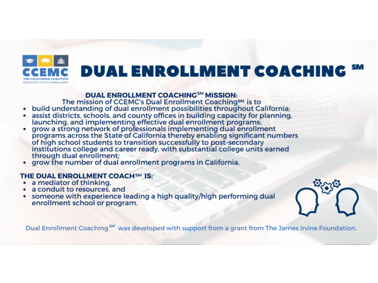 Dual Enrollment Program Assistance & Development